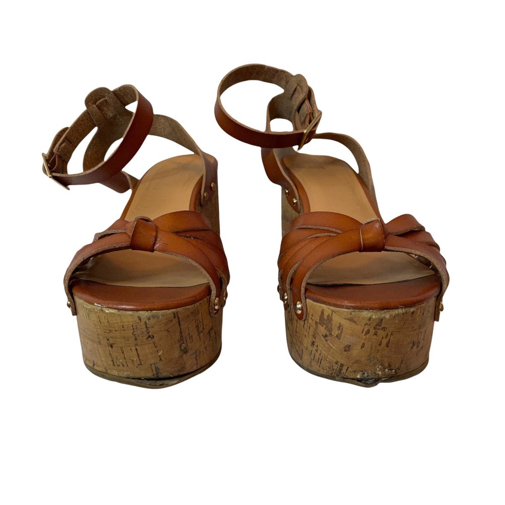 Retro Inspired Brown Platforms - Gem